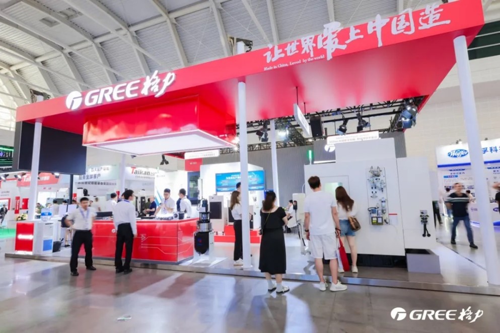 It's so great! Gree intelligent equipment debuted at Tianjin Die ...